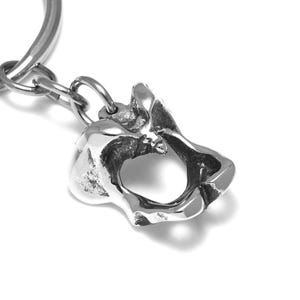 Pelvis Keychain, Human Anatomy Pelvic Bone Keyring in Pewter - Etsy