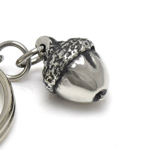 Small Acorn Keychain Nature Keyring Woodland Key Holder in | Etsy