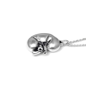 Sterling Silver Human Kidney Necklace, Anatomy Jewelry - Etsy