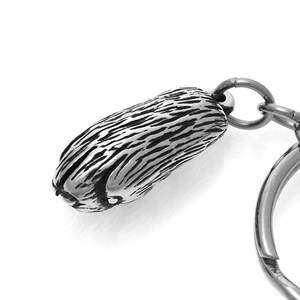 Rabbit Paw Keychain, Animal Foot Keyring, Bunny Key Holder in Pewter - Etsy