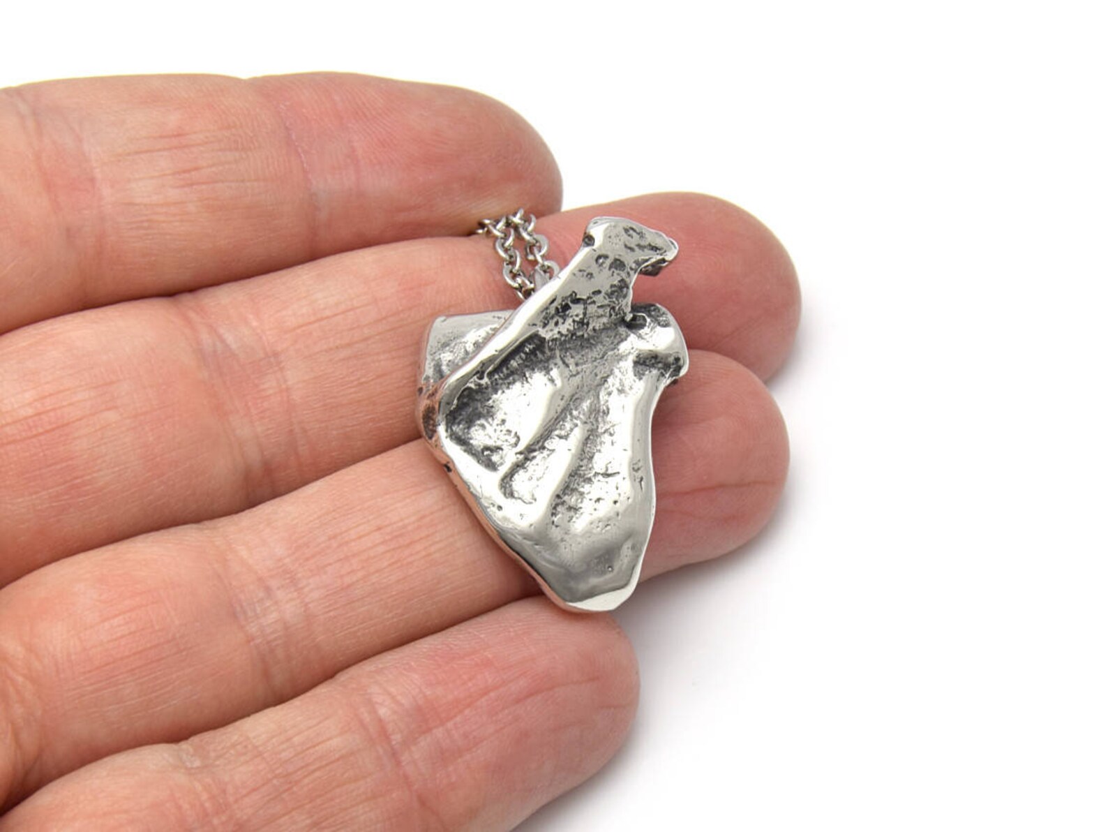 Human Scapula Necklace Shoulder Bone Pendant Anatomical - Etsy