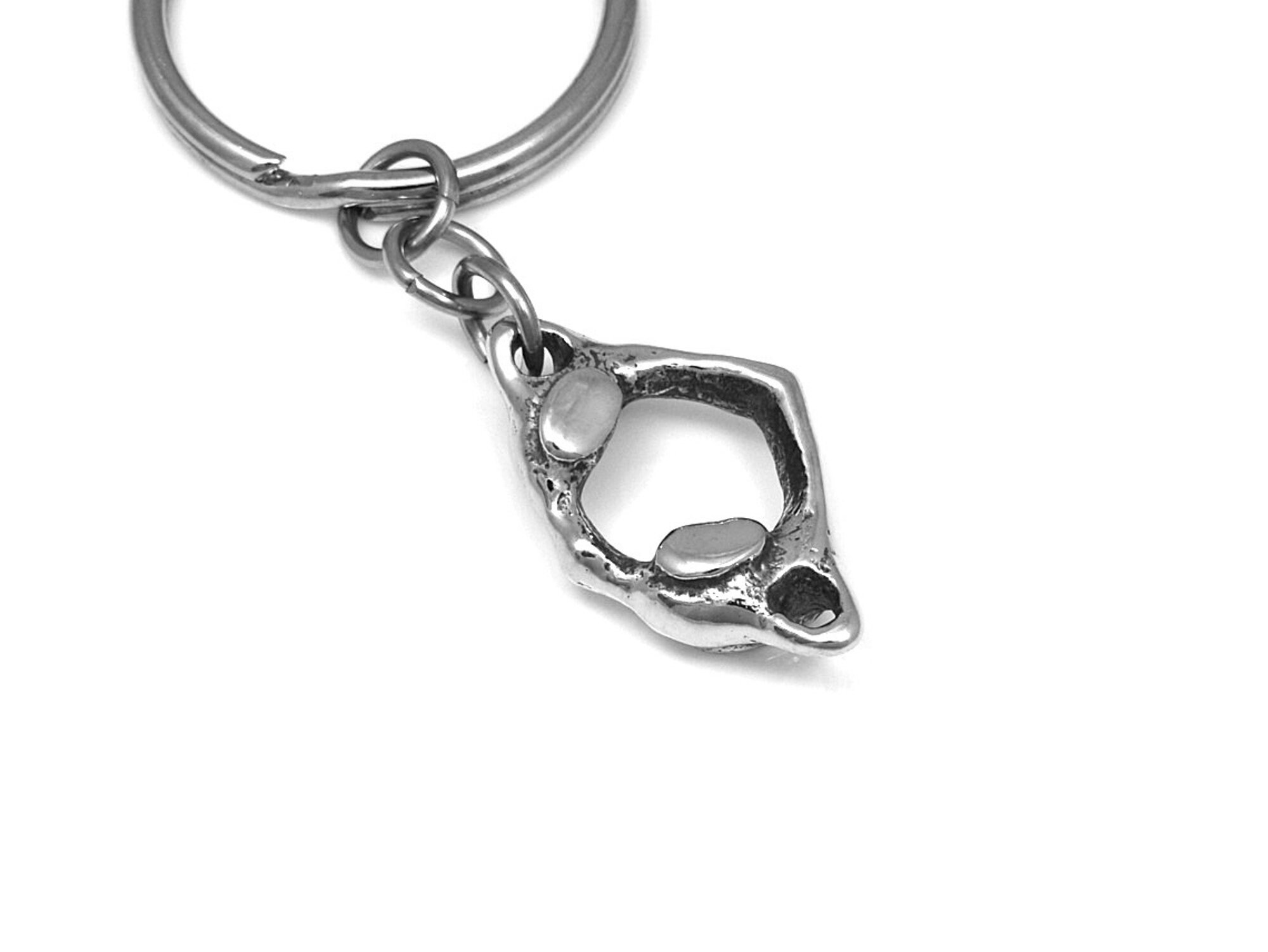 Atlas Vertebra Keychain, Handmade Human C1 Spine Anatomy, Chiropractor ...