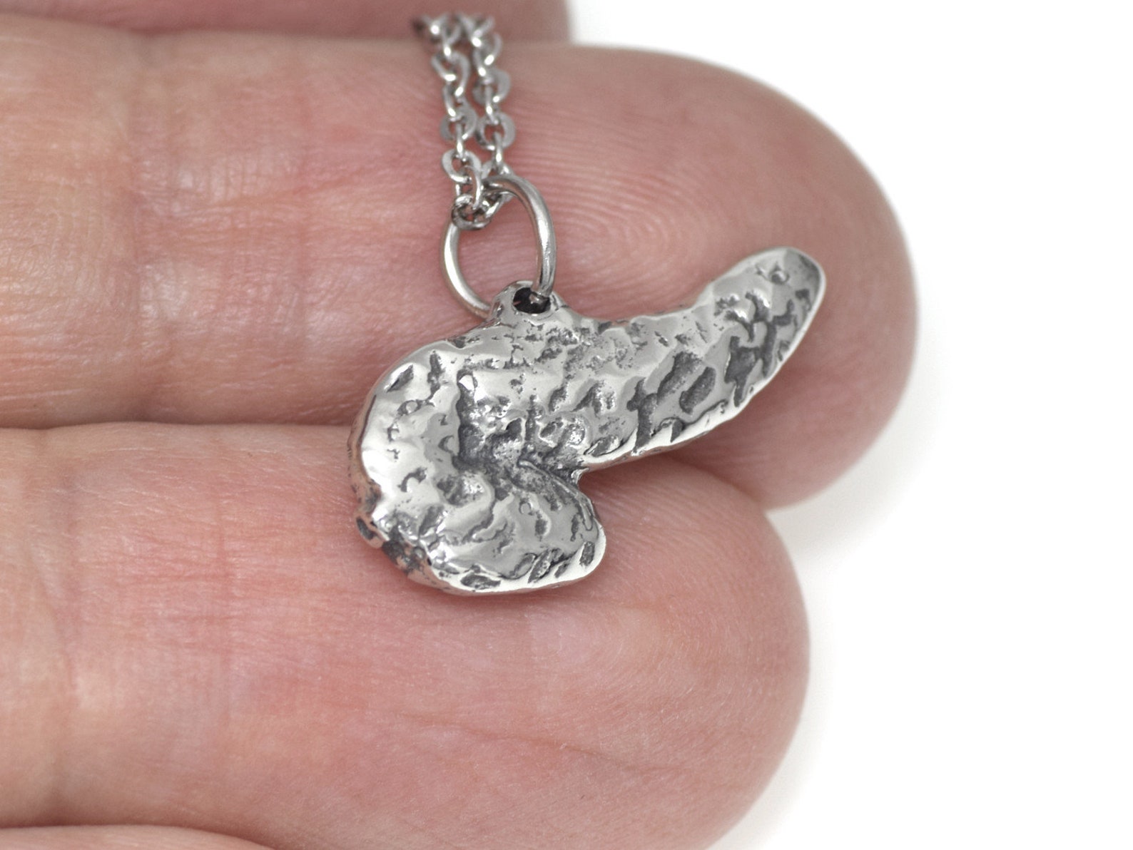 Anatomical Pancreas Necklace Digestive System Charm Diabetes - Etsy
