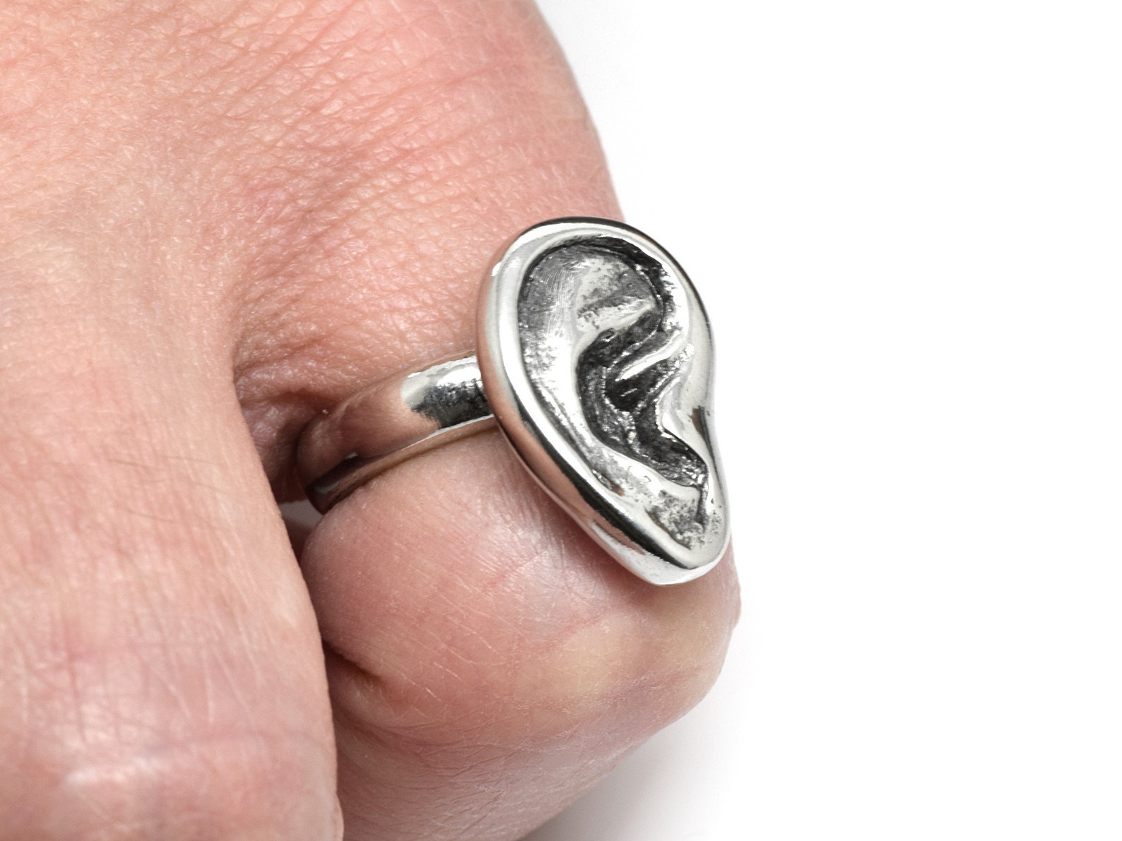 Human Ear Ring Hearing Anatomy Audiologist Jewelry - Etsy
