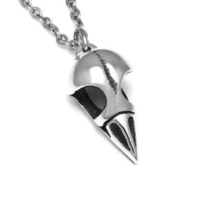 Goldcrest Skull Necklace, Regulus Regulus Jewelry in Pewter - Etsy