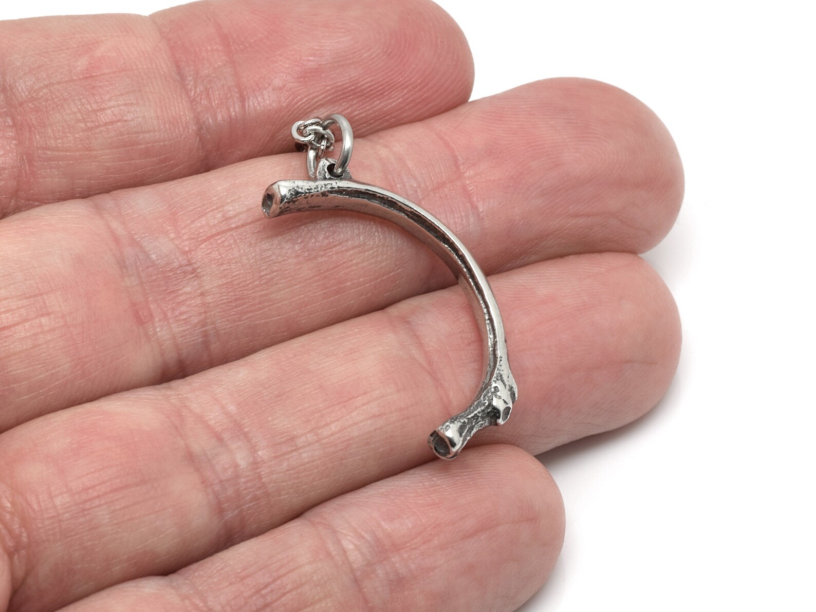 Human Rib Necklace Rib Cage Bone Pendant Anatomy Jewelry - Etsy