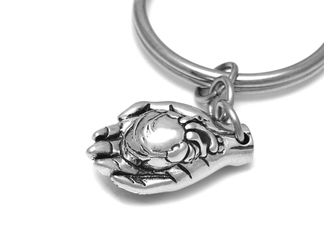 Human Heart in Hand Keychain, Lovers Charm, Steampunk Gift - Etsy