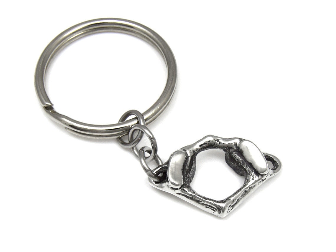 Atlas Vertebra Keychain Handmade Human C1 Spine Anatomy - Etsy