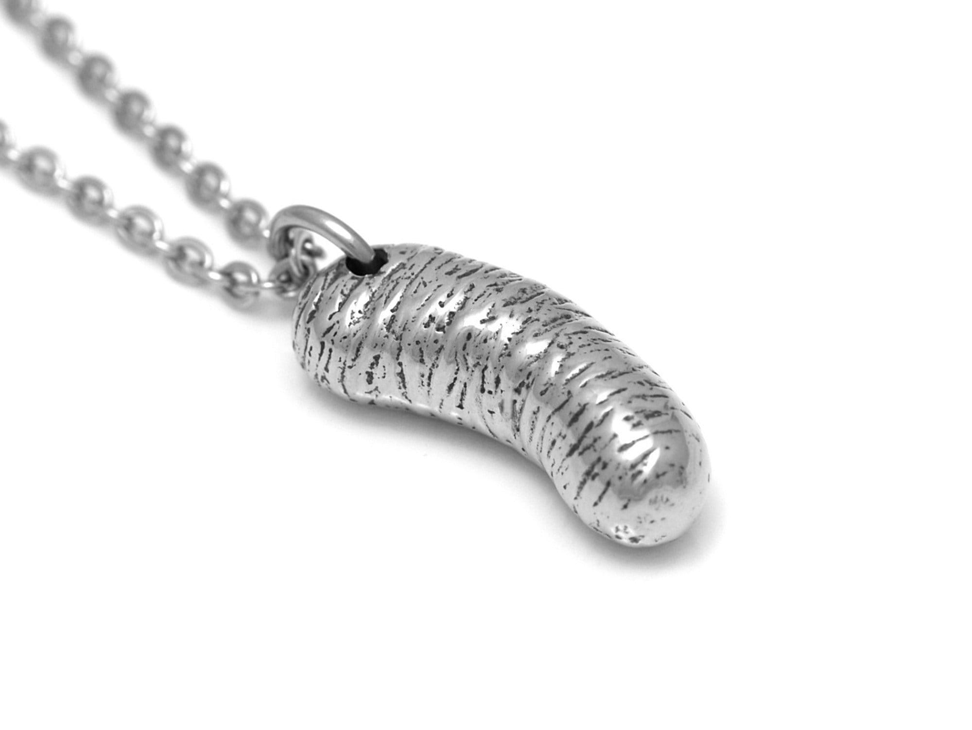 Bacterium Necklace, Escherichia Coli Bacteria Pendant, Bacteriology ...