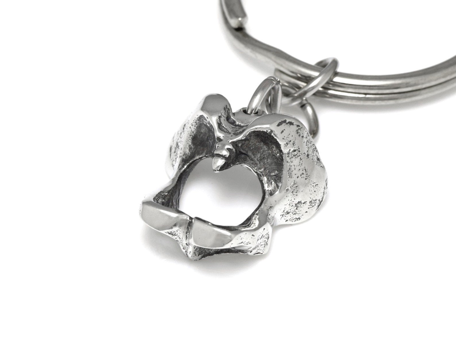 Pelvis Keychain Human Anatomy Pelvic Bone Keyring in Pewter - Etsy