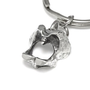 Pelvis Keychain, Human Anatomy Pelvic Bone Keyring in Pewter - Etsy