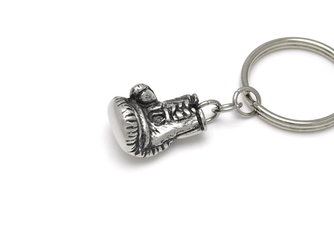 Boxing Glove Keychain in Pewter Muai Thai Sports Athlete - Etsy Sweden