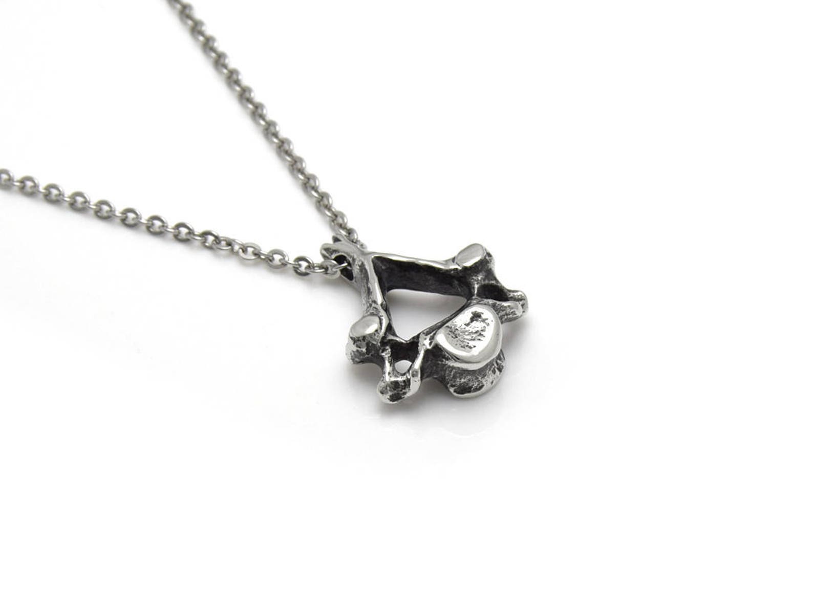 Cervical Vertebra Pendant Necklace Anatomical Neck Spine - Etsy
