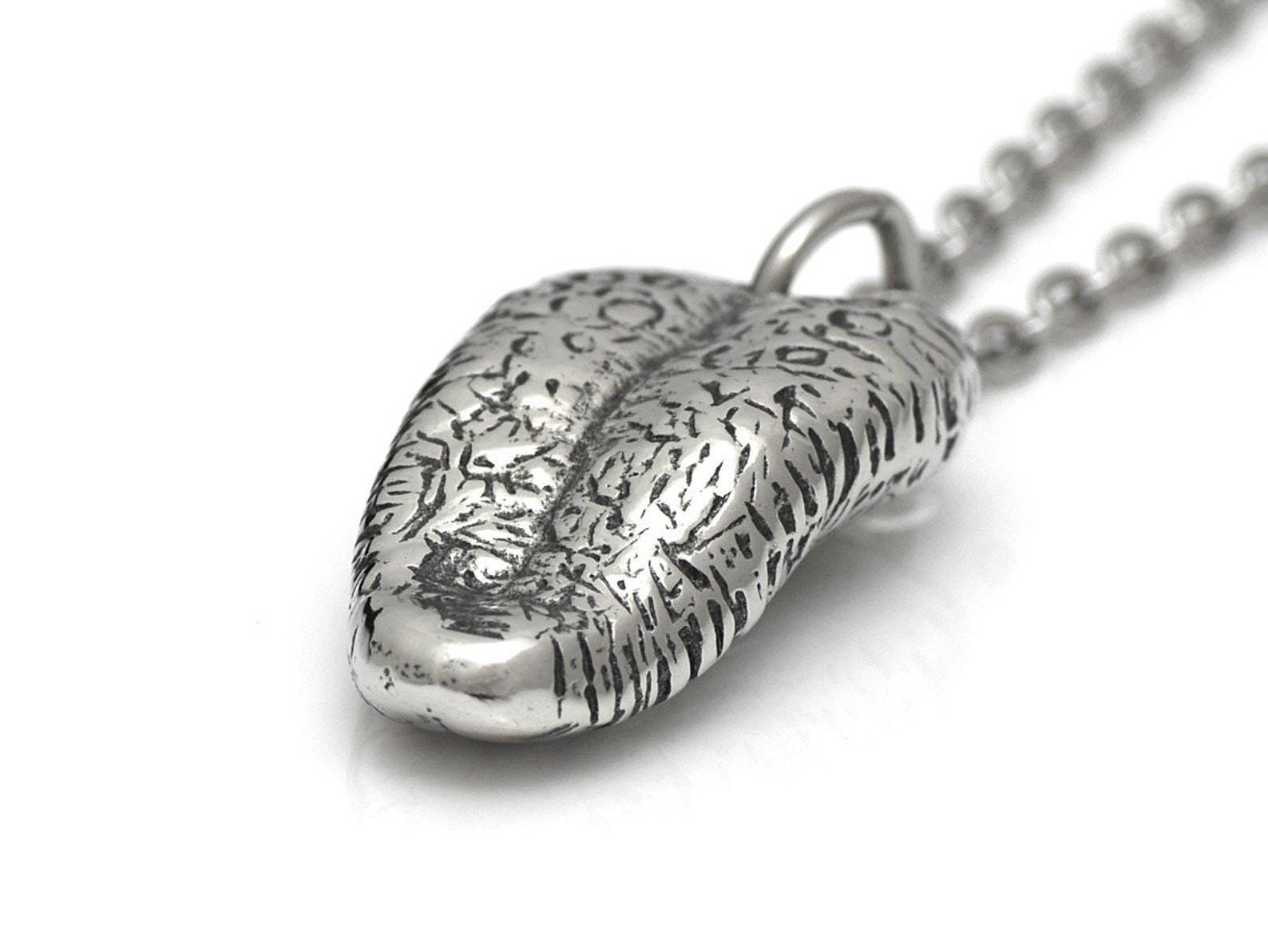 Human Tongue Necklace, Anatomical Jewelry Anatomy Pendant - Etsy