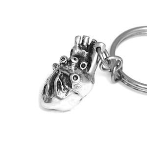 3D Anatomical Heart Keychain, Handmade Anatomy Accessorie Doctor Nurse ...