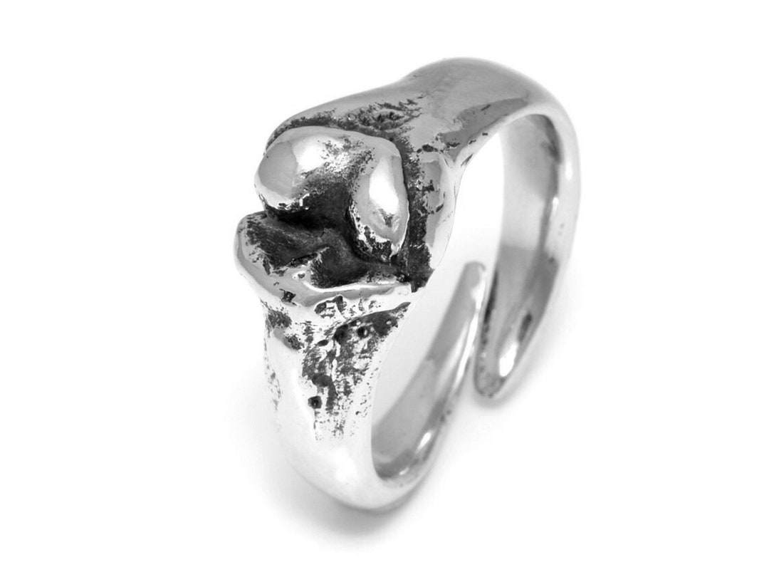 Tibia and Femur Ring in Pewter, Bone Ring, Medical Jewelry - Etsy
