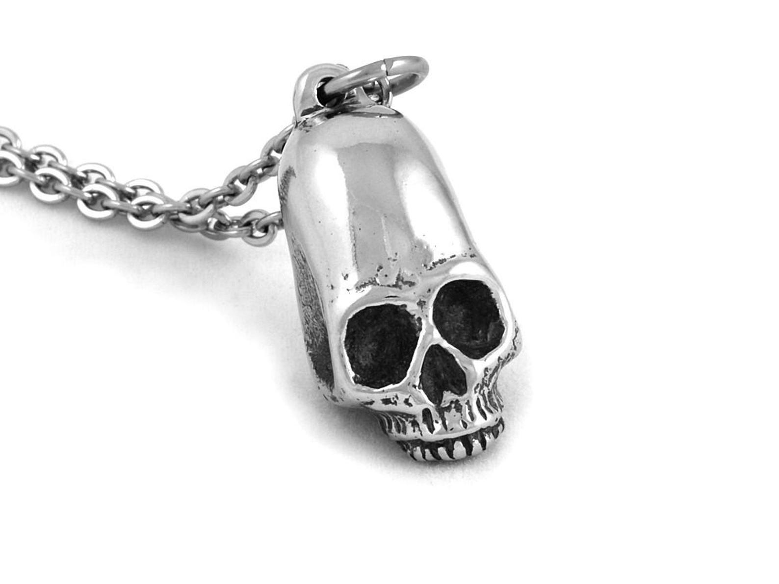 Elongated Skull Pendant Necklace Cranial Deformation Inca Maya Jewelry ...