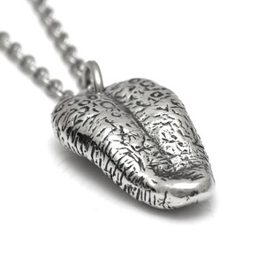 Human Tongue Necklace, Anatomical Jewelry Anatomy Pendant - Etsy