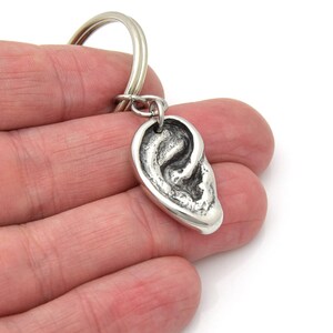 Human Ear Keychain Handmade Anatomical Hearing Charm | Etsy