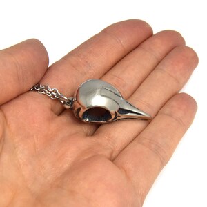 Mourning Dove Skull Necklace Handmade Bird Jewelry in Pewter - Etsy