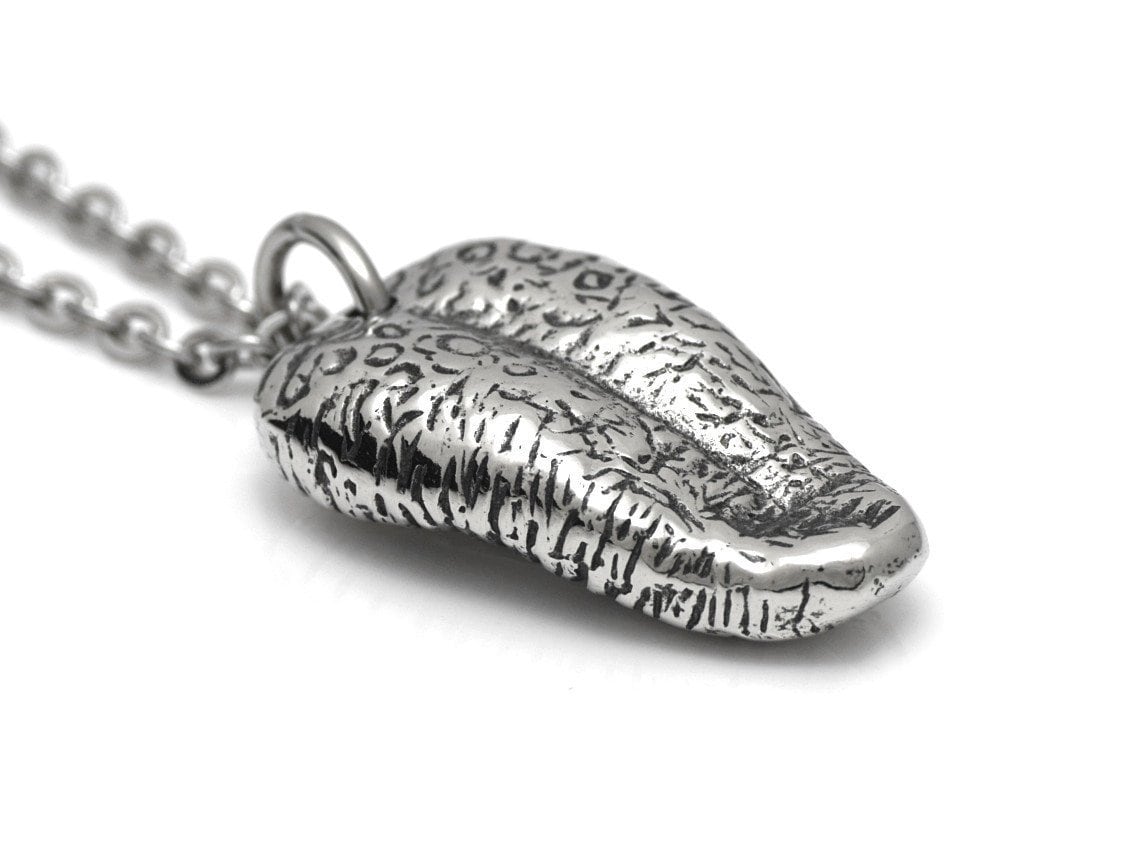 Human Tongue Necklace, Anatomical Jewelry Anatomy Pendant - Etsy