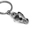 Hyena Skull Keychain in Pewter, Handmade Animal Cranium Key Ring - Etsy