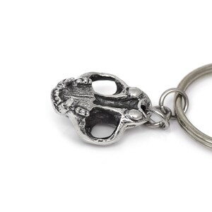 Lynx Skull Keychain Bobcat Charm Wild Cat Keyring - Etsy