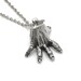 Human Hand Necklace in Pewter, Anatomy Jewelry - Etsy