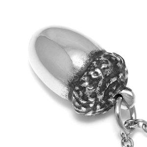 Handmade Acorn Necklace in Pewter Oak Nut Pendant Pewter | Etsy