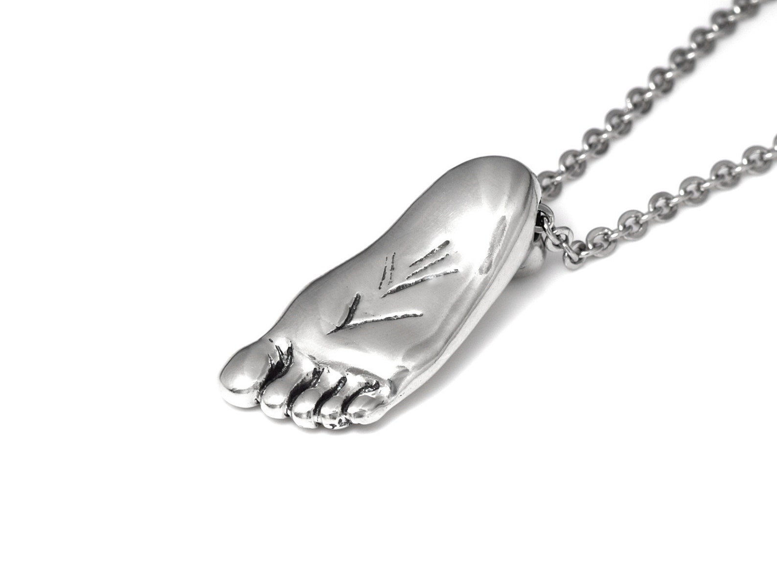 Human Foot Necklace Ankle and Toes Pendant Podiatrist - Etsy