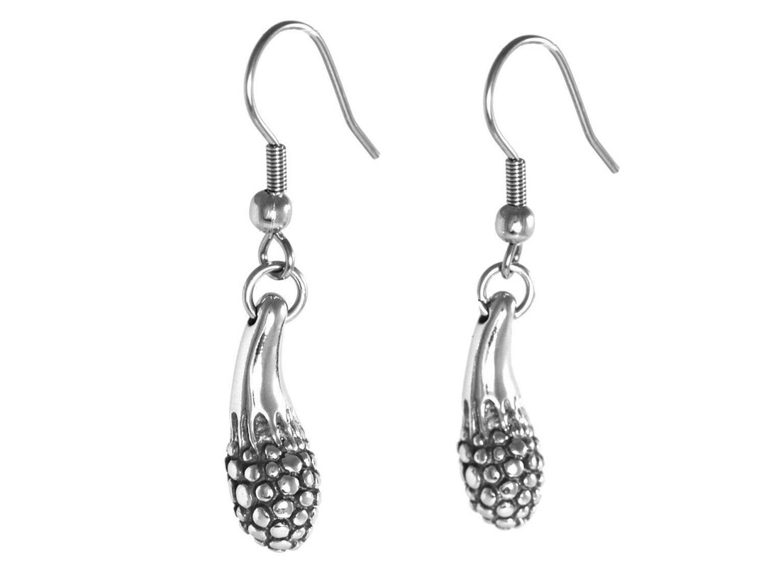 Ovary Dangle Earrings, Female Reproduction Organ Charms, Fertility ...