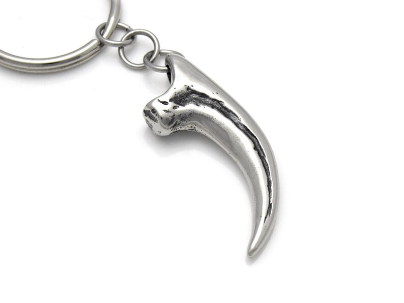 Velociraptor Claw Keychain Handmade Paleontologist Gift | Etsy