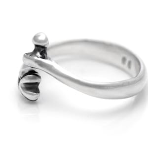Sterling Silver Human Femur Bone Ring, Anatomy Jewelry - Etsy