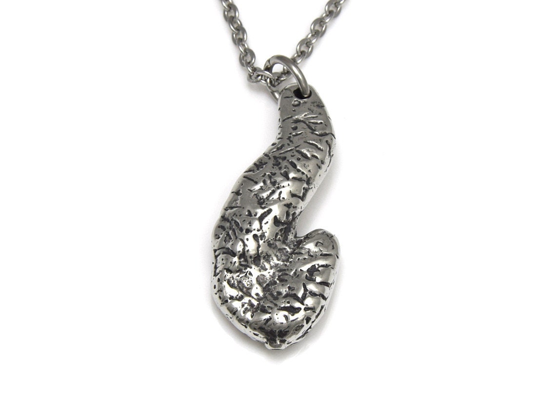 Anatomical Pancreas Necklace Digestive System Pendant - Etsy Sweden