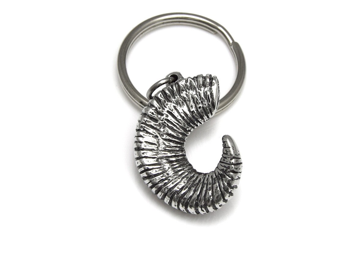 Bighorn Sheep Horn Keychain Handmade Ram Charm Aries Zodiac - Etsy