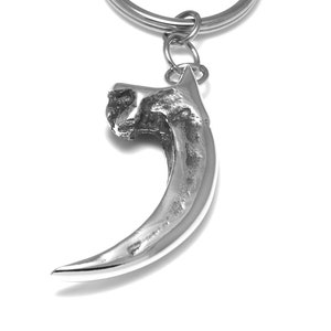 Handmade Eagle Talon Keychain in Pewter, Metal Animal Claw Key Ring - Etsy
