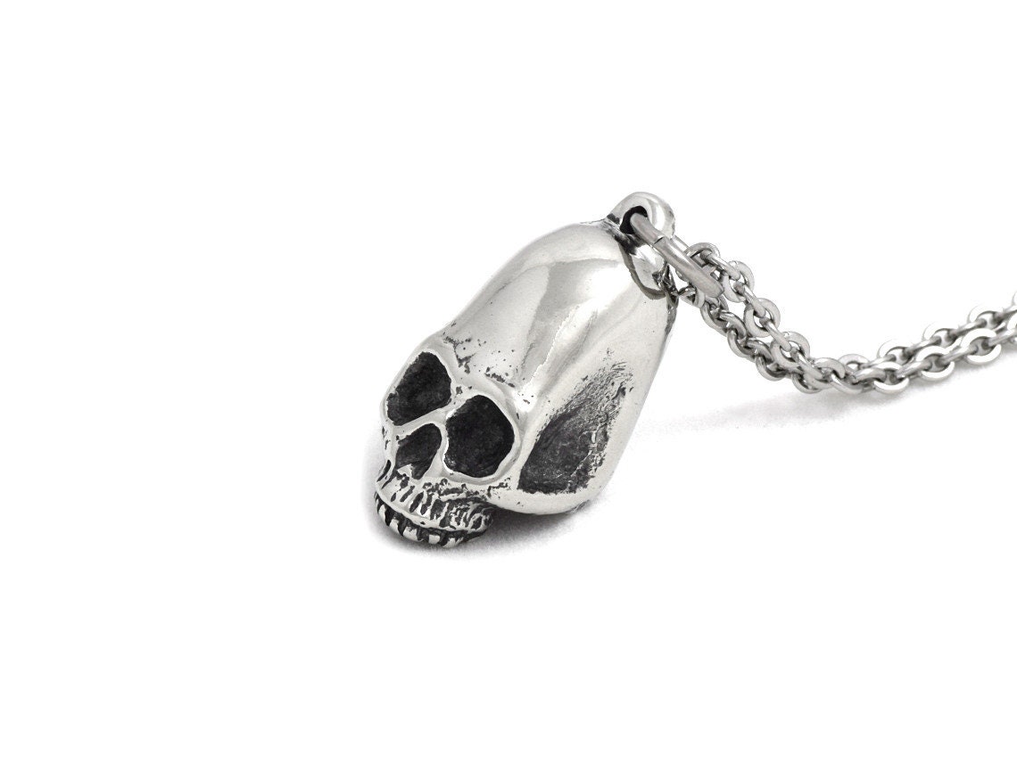 Elongated Skull Pendant Necklace Cranial Deformation Inca Maya - Etsy