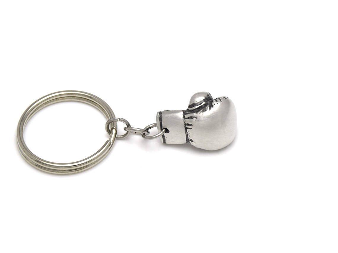 Boxing Glove Keychain in Pewter Muai Thai Sports Athlete - Etsy Sweden