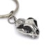 Lynx Skull Keychain, Bobcat Charm, Wild Cat Keyring - Etsy