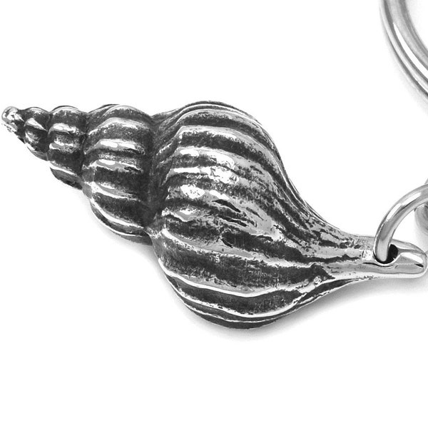 Sea Shell Keychain - Etsy