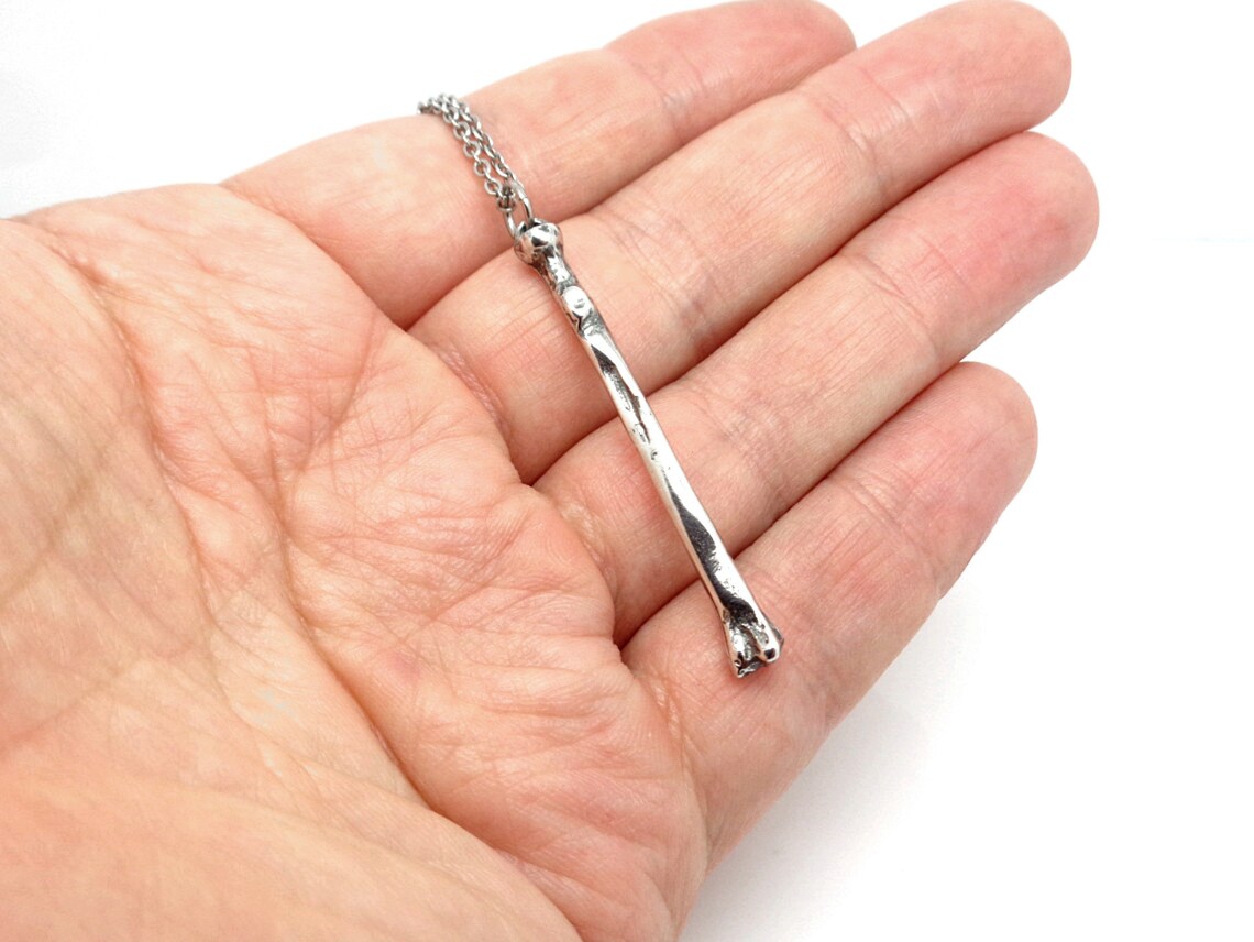 Radius Bone Pendant Necklace Handmade Human Anatomy Jewelry | Etsy