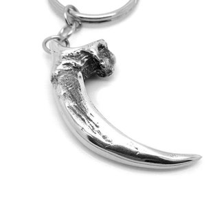 Handmade Eagle Talon Keychain in Pewter Metal Animal Claw Key - Etsy