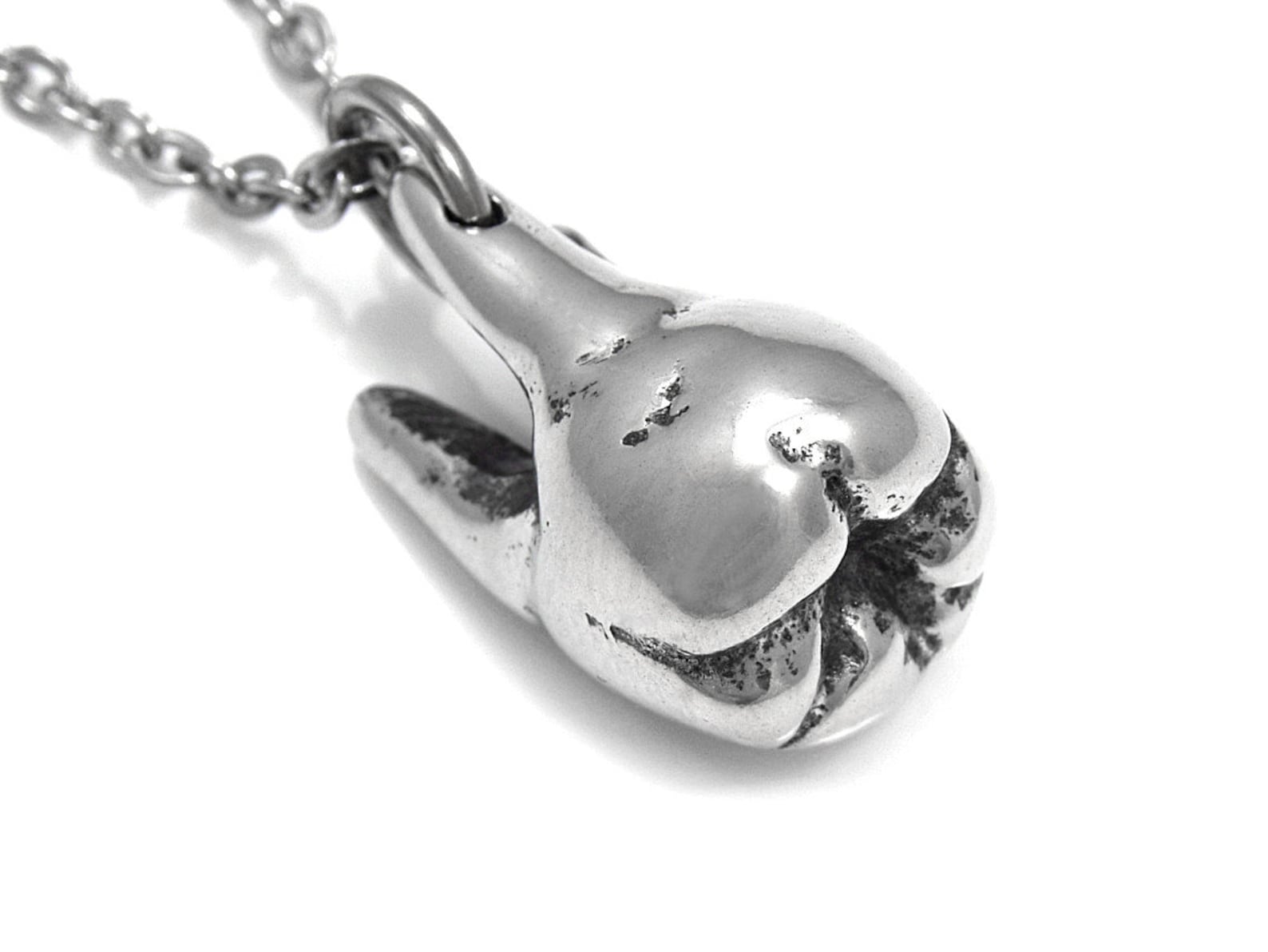 Human Molar Tooth Pendant Necklace, Hand Carved Design - Etsy