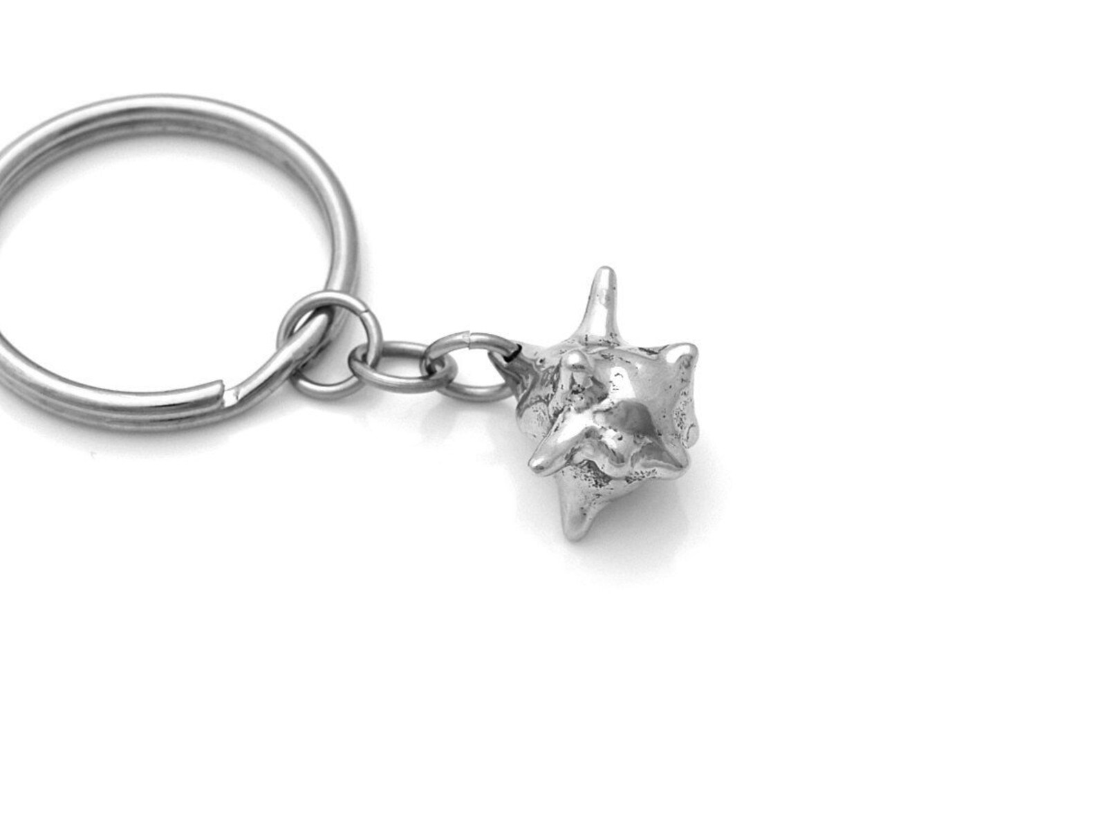 White Blood Cell Keychain, Handmade Macrophage Charm - Etsy