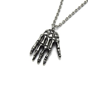 Human Skeleton Hand Pendant Necklace Anatomy Jewelry - Etsy