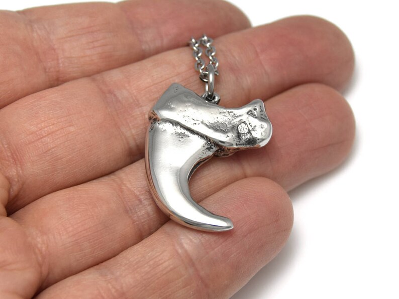 Handmade Lynx Claw Necklace Wild Cat Pendant Animal Jewelry - Etsy