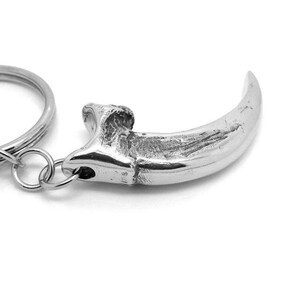 Handmade Eagle Talon Keychain in Pewter Metal Animal Claw Key - Etsy