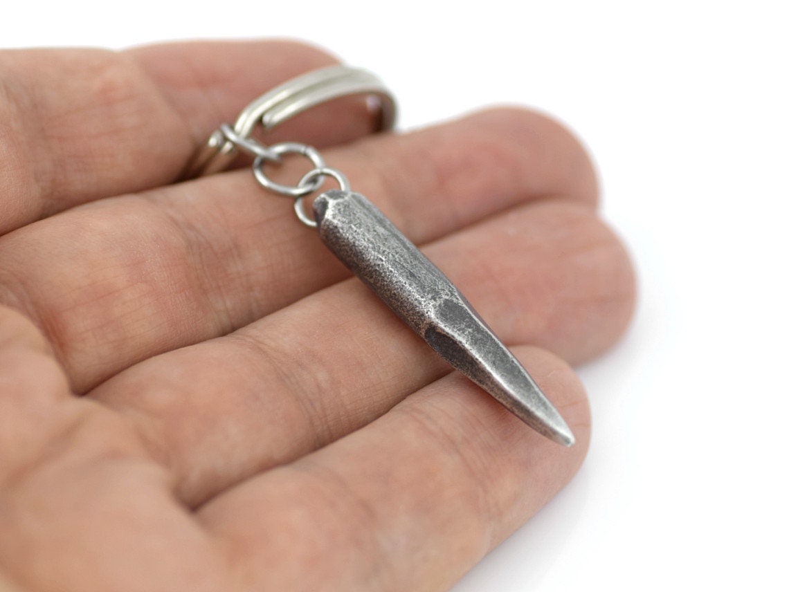 Vampire Slayer Metal Stake Keychain Punk Accessorie Goth Key - Etsy