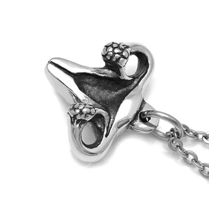 Uterus Necklace in Pewter, Handmade Womb Charm Jewelry, Mother Pendant ...