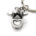 Handmade Lumbar Vertebrae Keychain in Pewter Scoliosis - Etsy